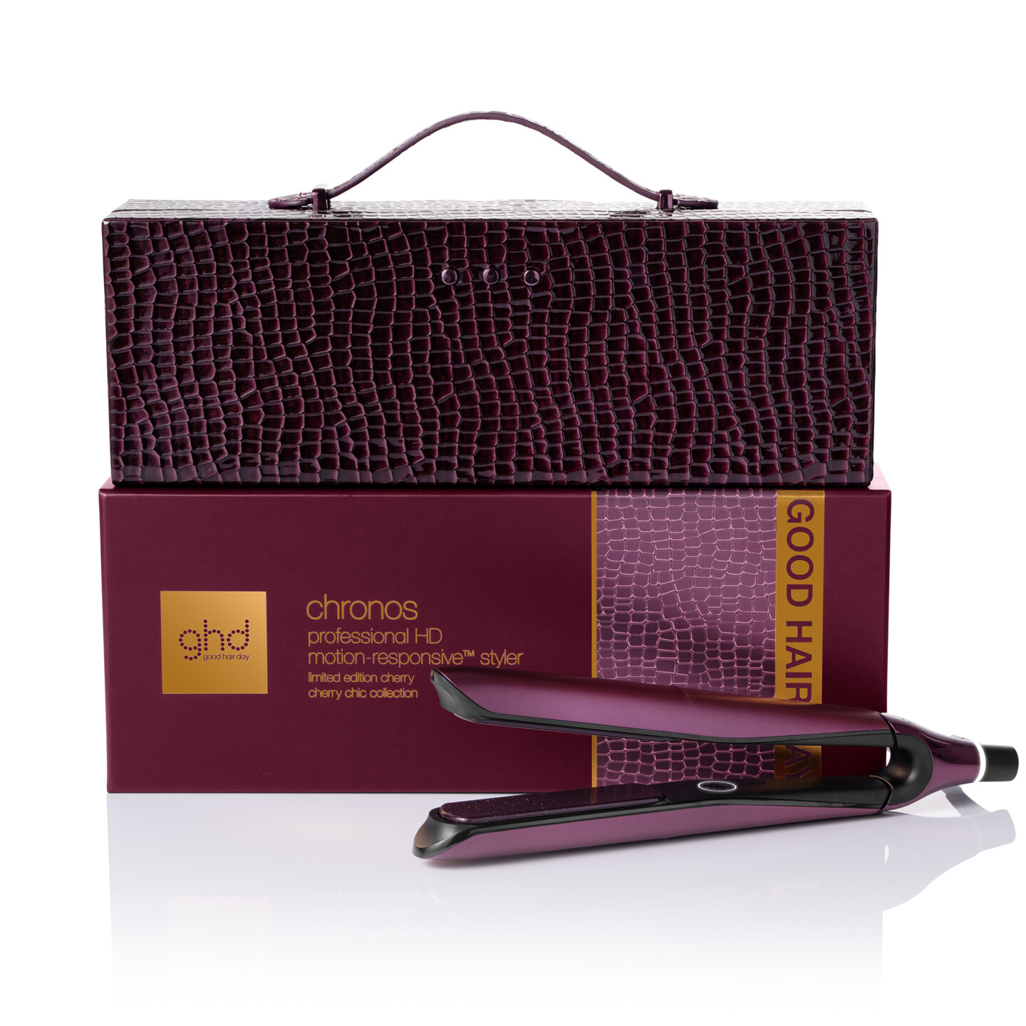 ghd Chronos Gift Set Cherry Chic Limited Edition - Aldo Coppola